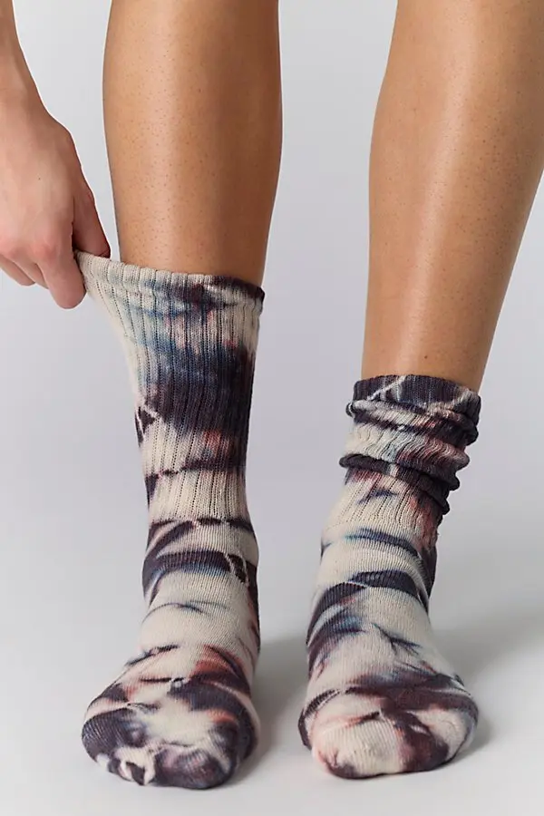 AMERICAN TRENCH Crew Socks - Violet