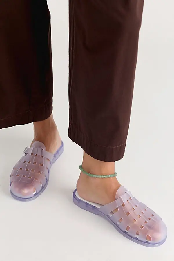 Melissa Possession Jelly Mules - Clear