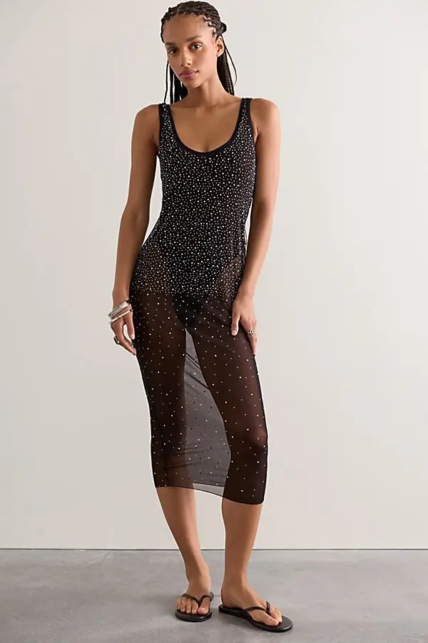 INTIMATELY Night Sky Seamless Midi Bodysuit