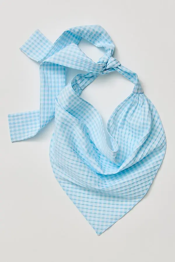 Free People Soren Hair Scarf - Blue