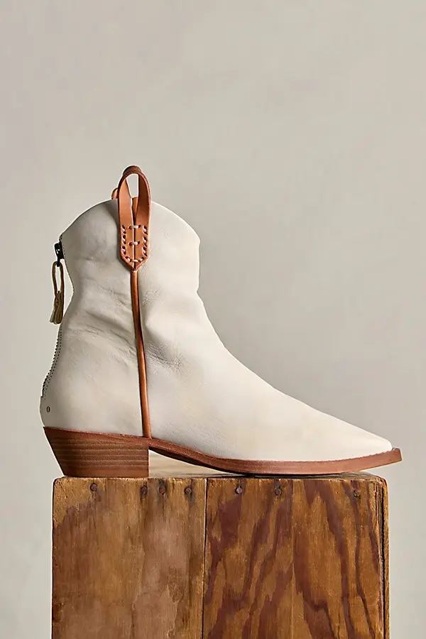 We The Free Wesley Ankle Boots - Bone