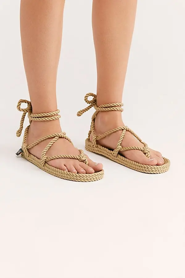 NOMADIC STATE OF MIND Rope Sandals