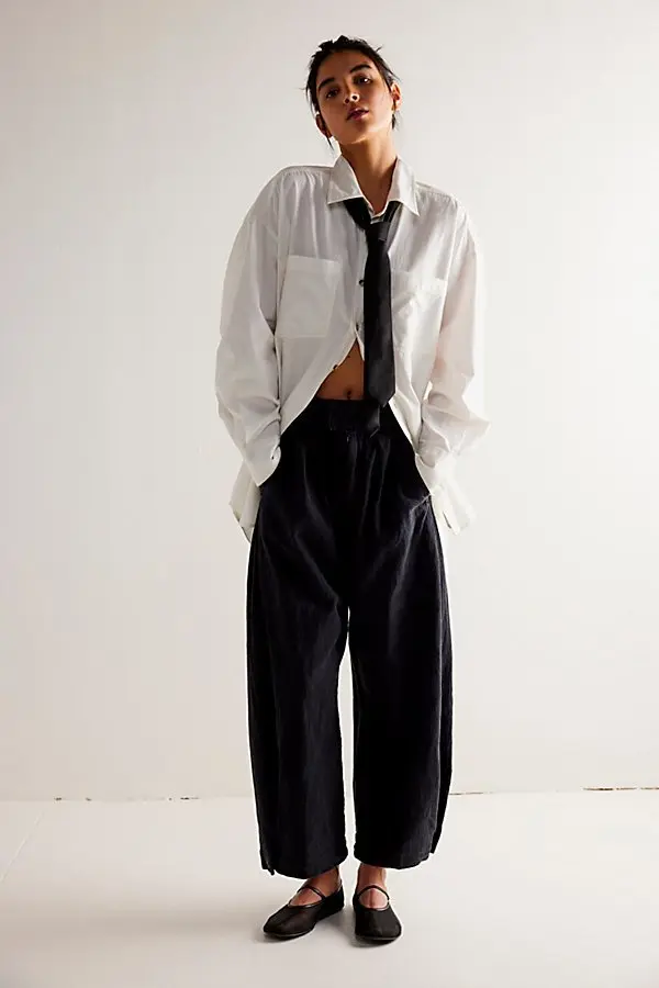 Free People Cool Harbour Wide-leg Trousers