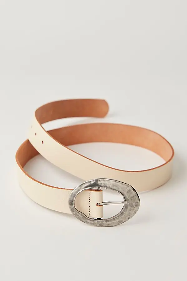 Free People Margo Textured Leather Belt