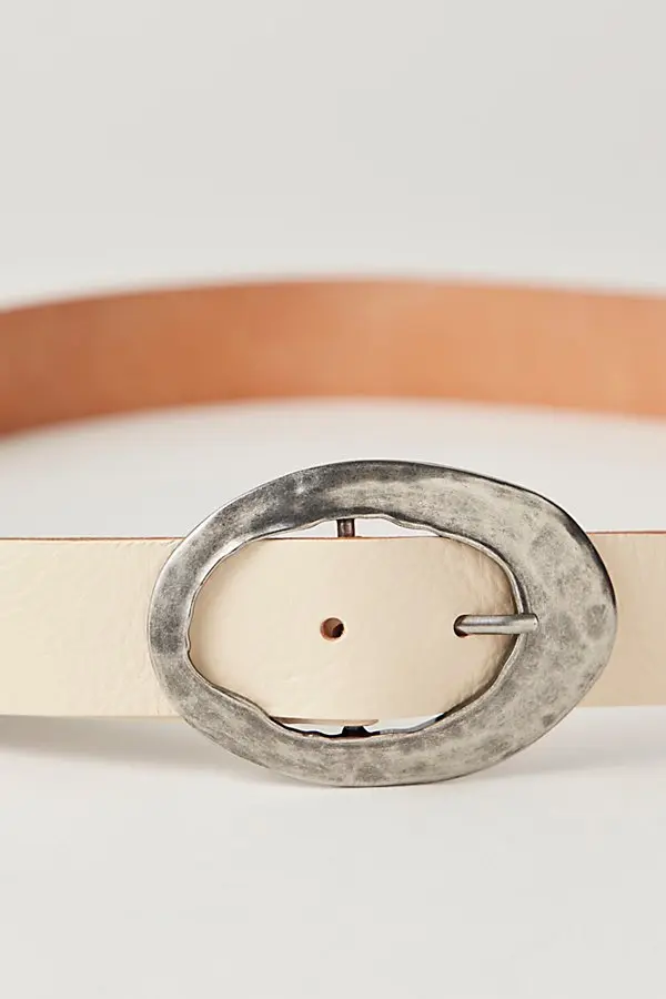 Free People Margo Textured Leather Belt