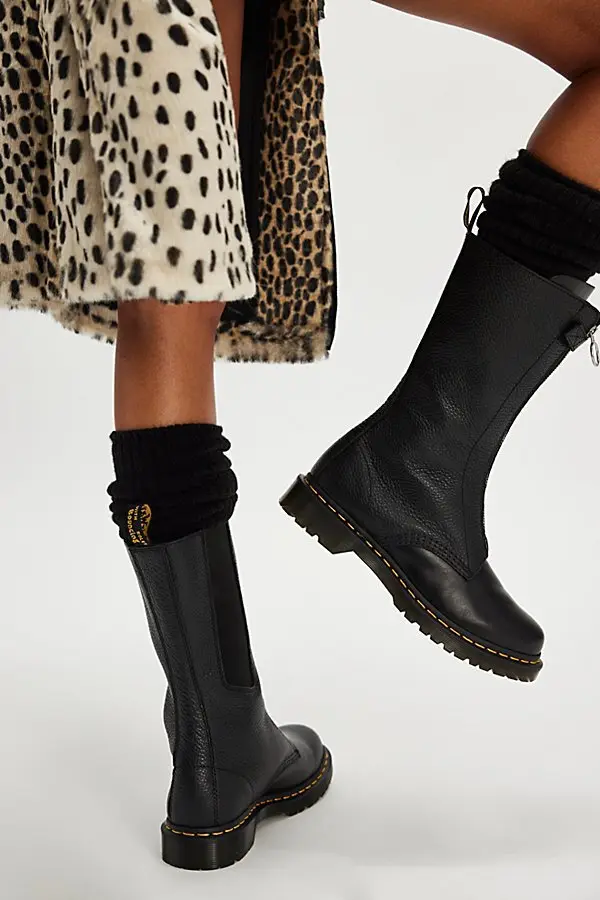 Dr. Martens 1b99 Front-zip Boots