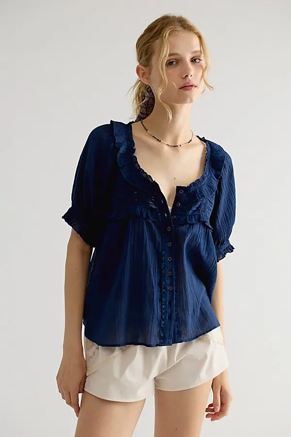 Free People Sweet Nothings Blouse