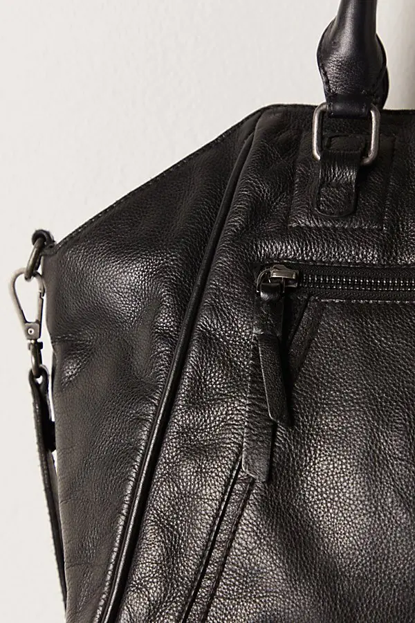 Free People Leila Leather Tote