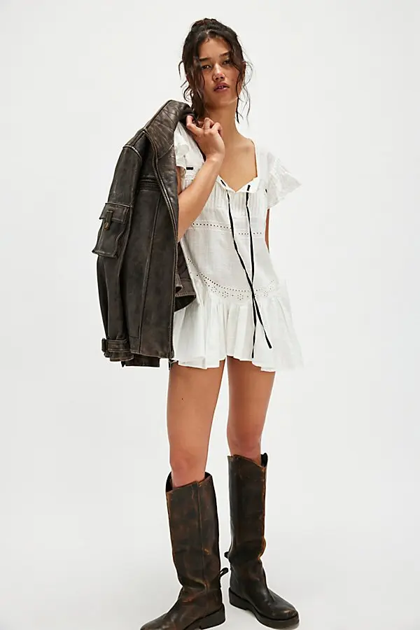Free People Harper Embroidered Tunic