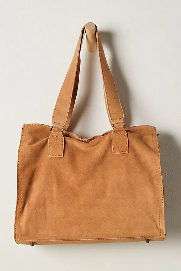 Free People Salma Suede Tote Bag
