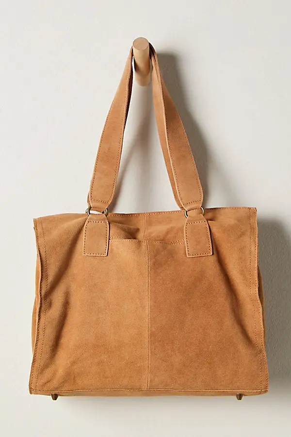 Free People Salma Suede Tote Bag