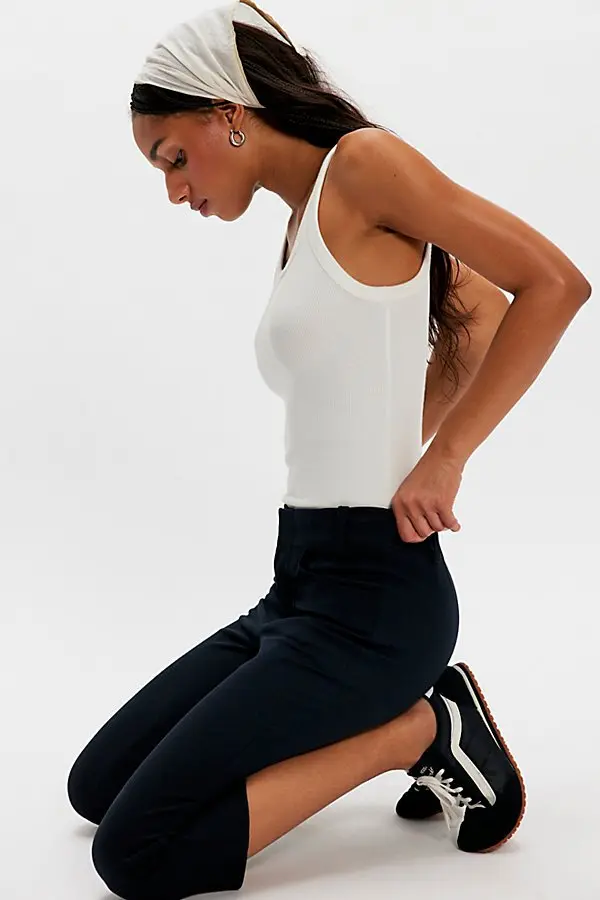 Free People Bette Super Slim Capri Pants
