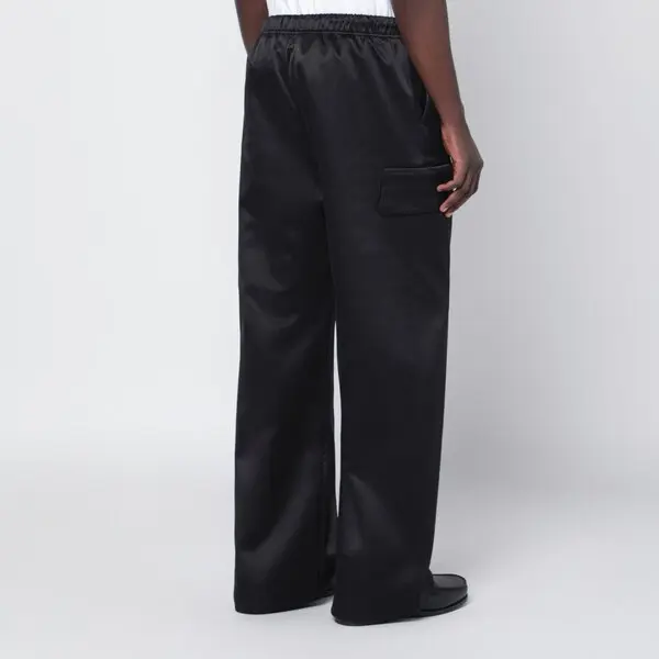Fear Of God Satin Wide-leg Cargo Trousers