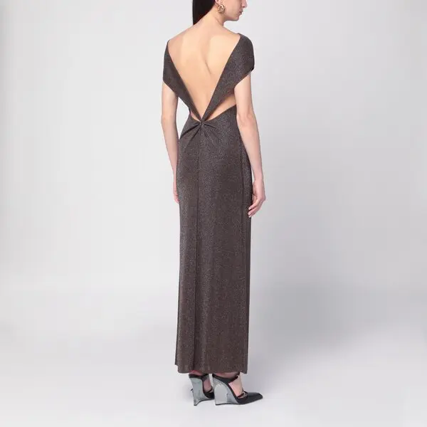 Max Mara Viscose Lurex Maxi Dress
