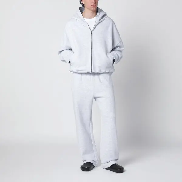 ENTIRE STUDIOS Cotton Zip-up Hoodie - Grey