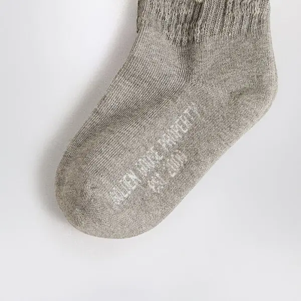 GOLDEN GOOSE Cotton Blend Crew Socks With Contrasting Stripes