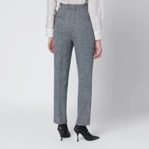 Dolce & Gabbana Wool-blend Dotted Trousers