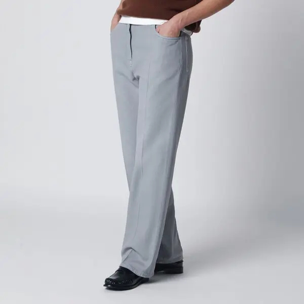 Prada Washed Denim Jeans - Grey