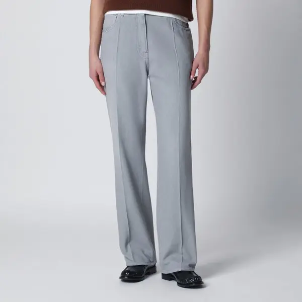 Prada Washed Denim Jeans - Grey