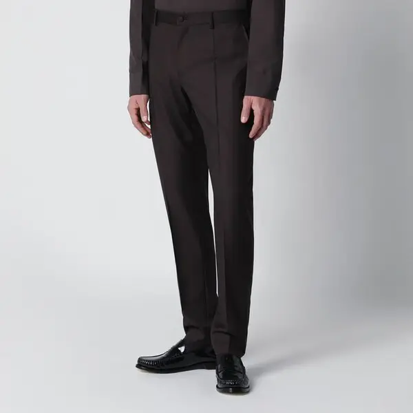Dolce & Gabbana Virgin Wool Tailored Trousers