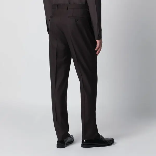 Dolce & Gabbana Virgin Wool Tailored Trousers