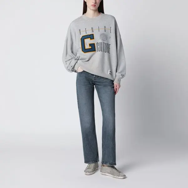GOLDEN GOOSE Sweatshirt With College Graphic