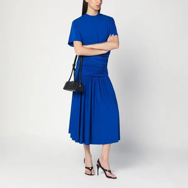 FERRAGAMO Long Dress With Draping