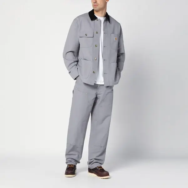 Carhartt Work In Progress Yosemite Rinsed Double Knee Trousers - Grey