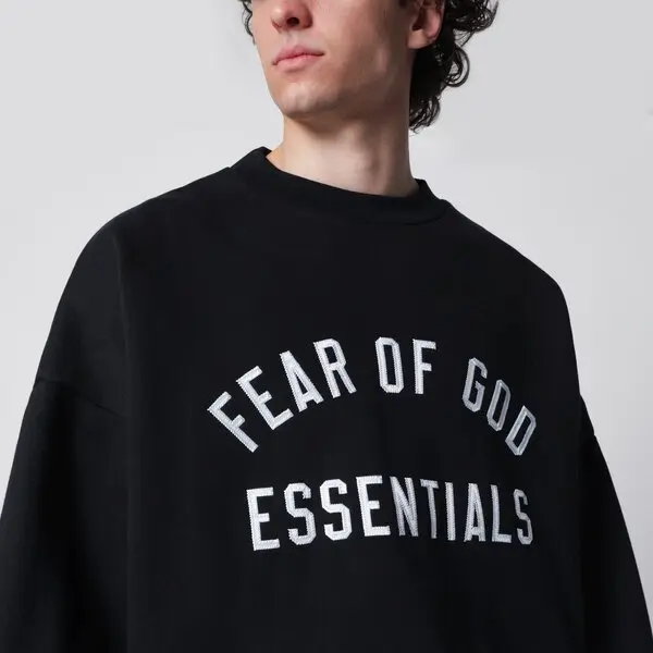 Fear Of God Cotton Fleece Sweatshirt With Logo Embroidery