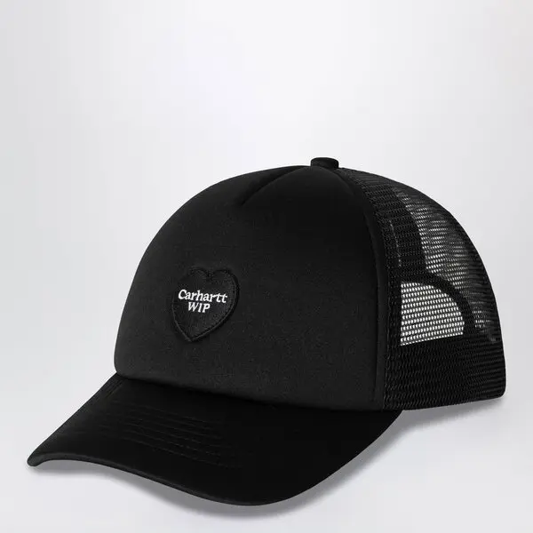 Carhartt Work In Progress Embroidered Trucker Cap - Black