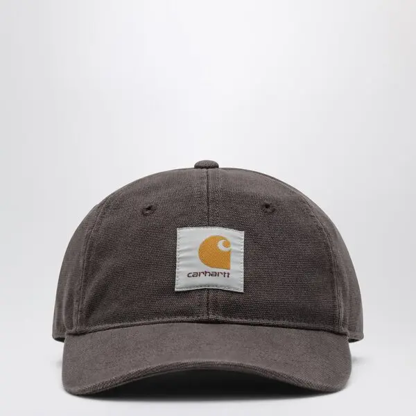 Carhartt Work In Progress Cotton Canvas Baseball Cap - Grey