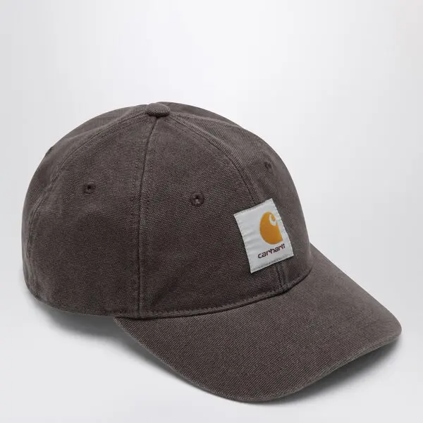 Carhartt Work In Progress Cotton Canvas Baseball Cap - Grey