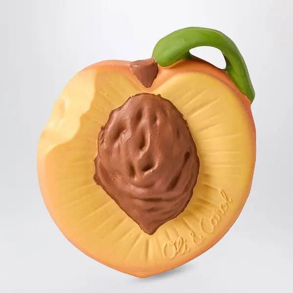 OLI & CAROL Peach Teether