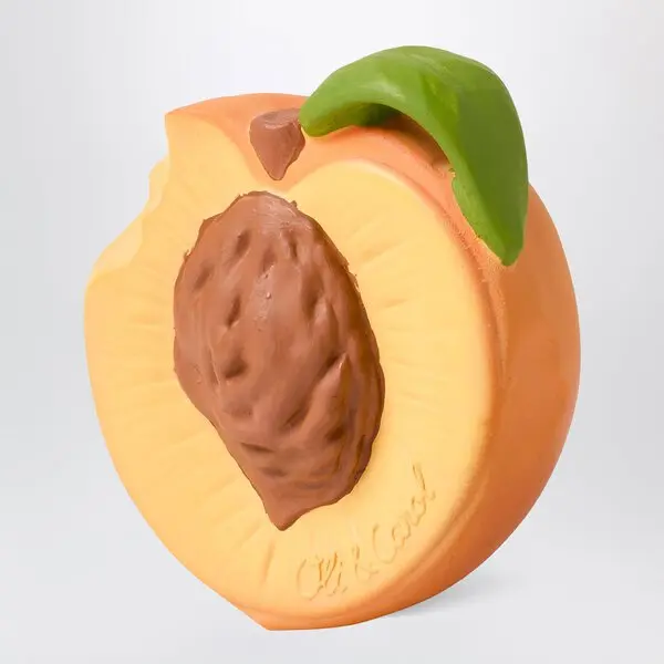 OLI & CAROL Peach Teether