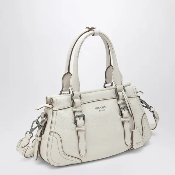 Prada Shopping Bag - White