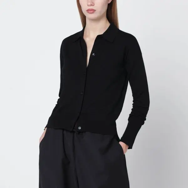 Max Mara Wool-blend Cardigan - Black