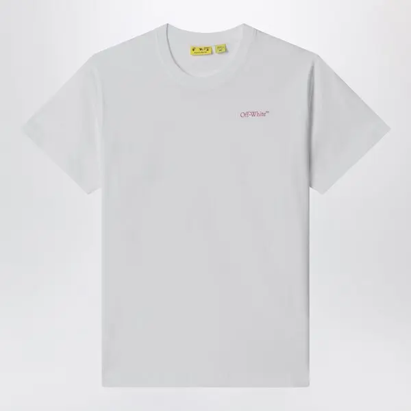 OFF-WHITE™ Printed Cotton T-shirt - White