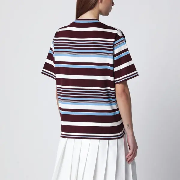 Prada Striped Cotton T-shirt