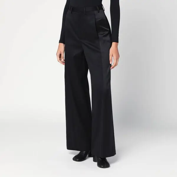 MAISON MARGIELA Satin Palazzo Trousers