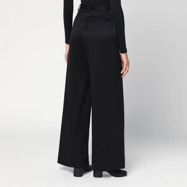 MAISON MARGIELA Satin Palazzo Trousers