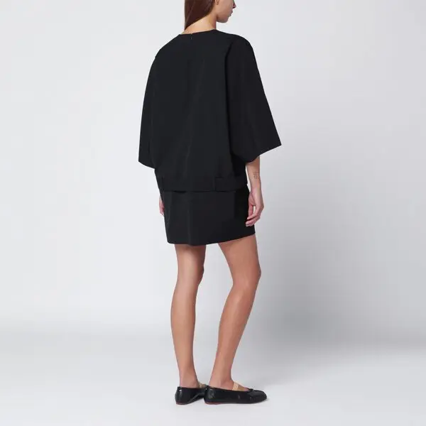 MAISON MARGIELA Wool-blend Mini Dress With Belt