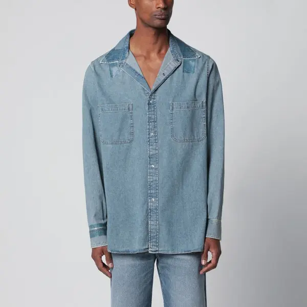MAISON MARGIELA Ice Blue Denim Shirt