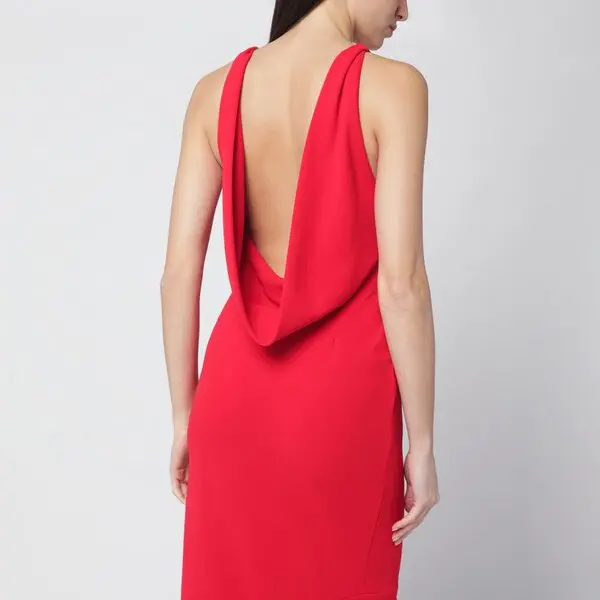 Andamane Carmen Open-back Dress