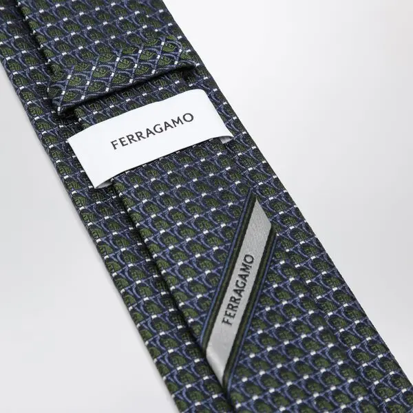 FERRAGAMO Printed Silk Tie