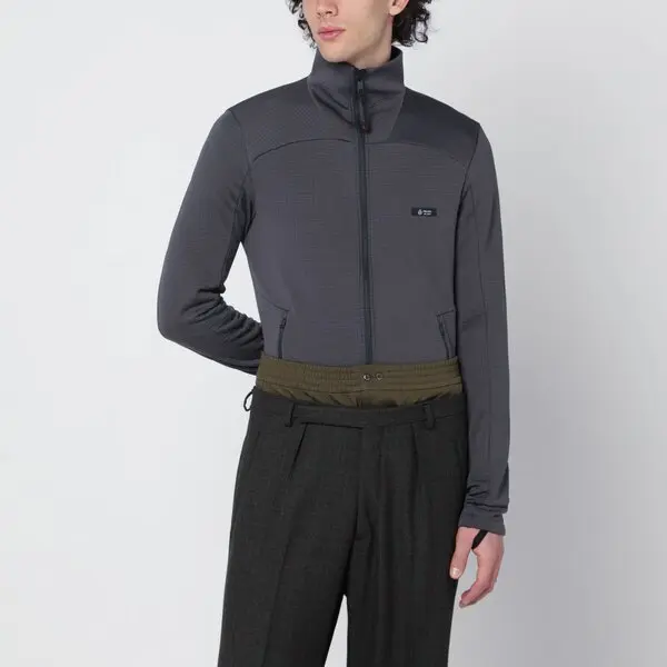Prada Technical Fabric Sweatshirt - Grey