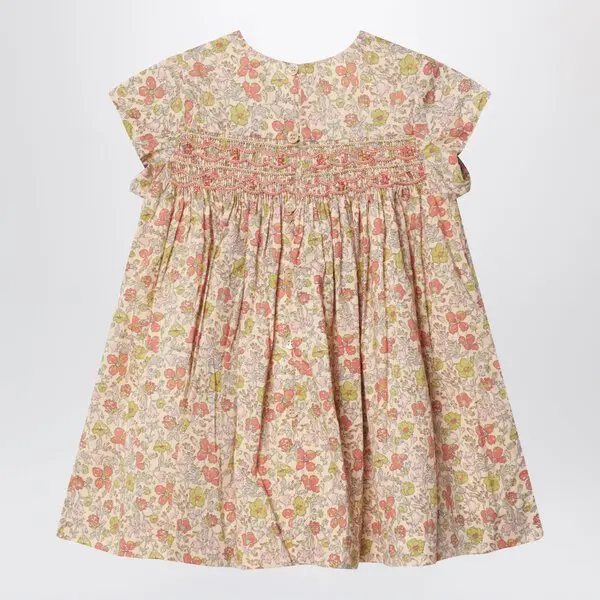Bonpoint Liberty Print Smocked Dress