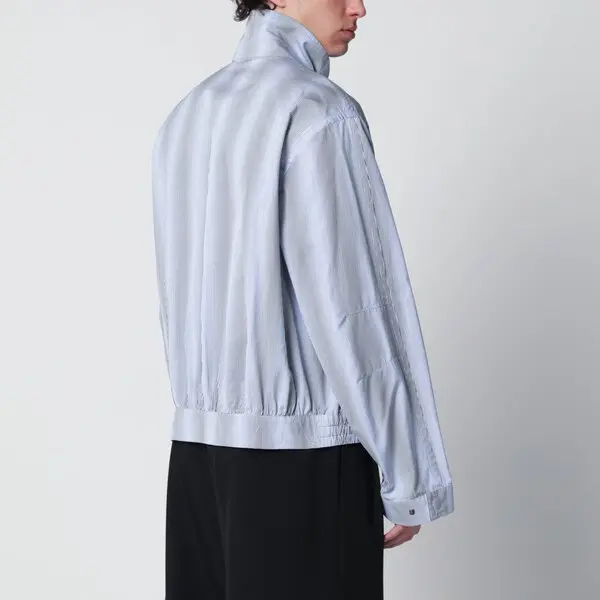 Dries Van Noten Textured Striped Zip Jacket