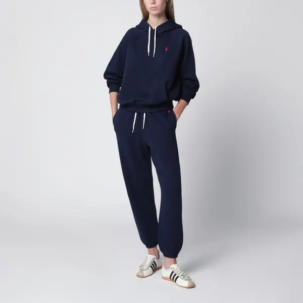 Polo Ralph Lauren Navy Cotton Blend Jogger Pants