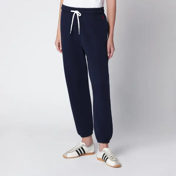 Polo Ralph Lauren Navy Cotton Blend Jogger Pants