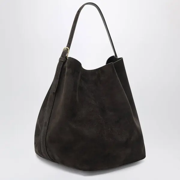 TOTEME Suede Tote Bag - Brown